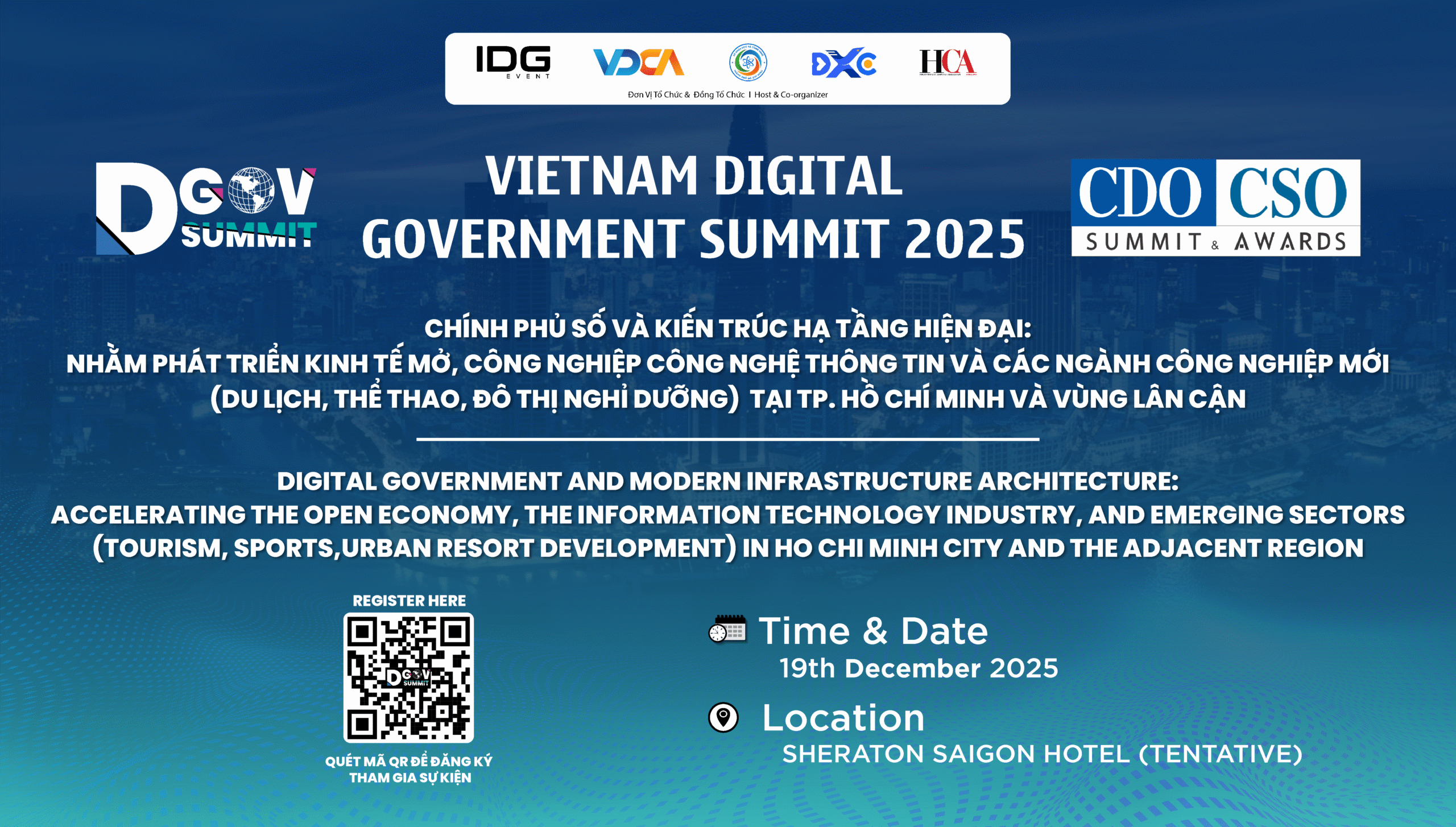 National Conference on Digital Government 2025 – Event Registration Now Open | IDG Vietnam